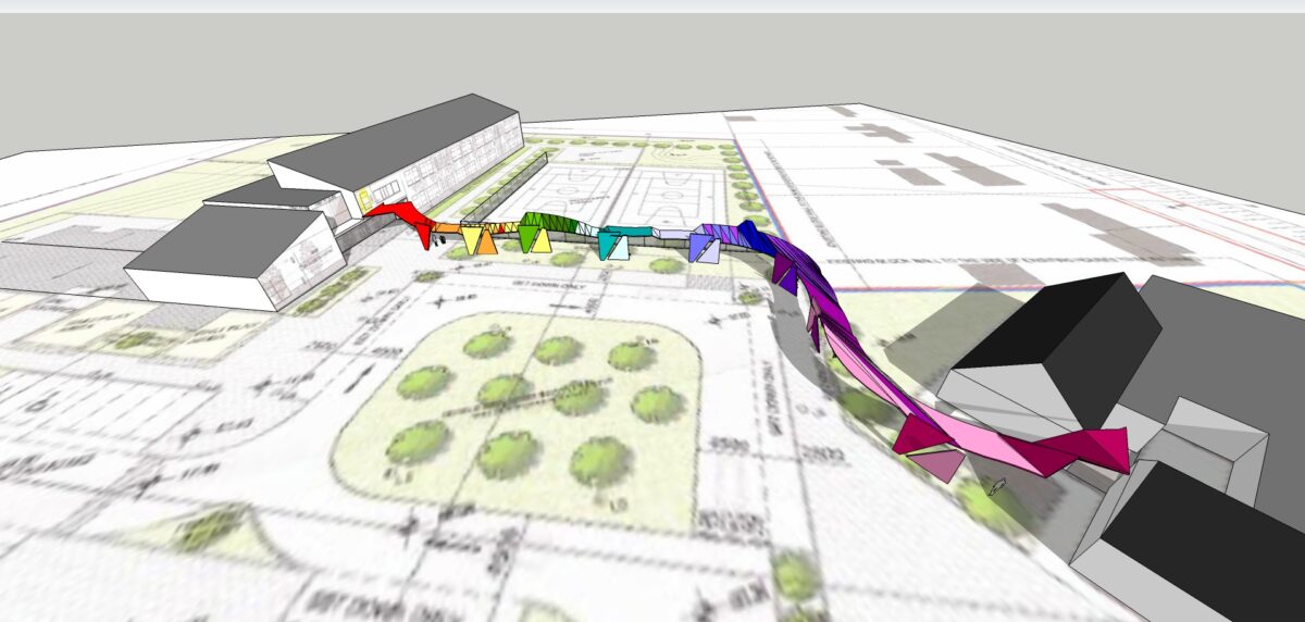 School Sensory Walkway - O’Brien Architects